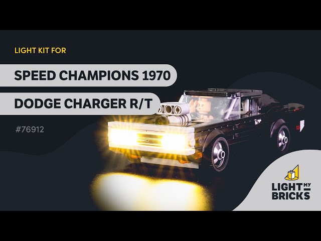 Light my bricks LED Licht Set für LEGO Speed Champions 1970 Dodge ...