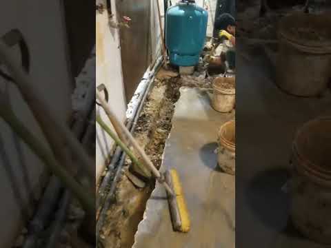 French Drain Installation - Trenching at Footer Level