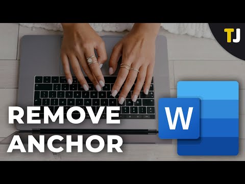 How to Remove an Anchor in Microsoft Word