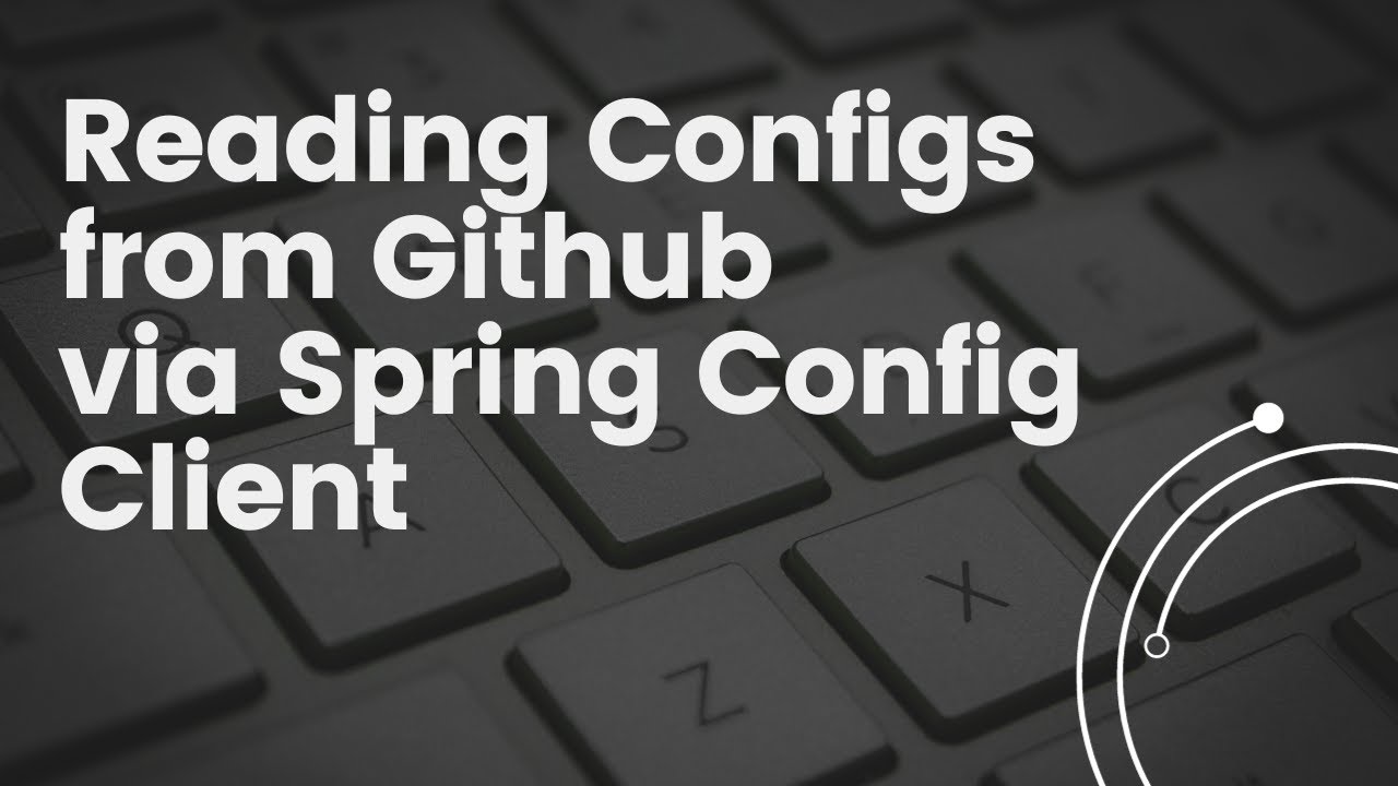 Implementing Spring Config Client Microservices | Reading Configurations from Github