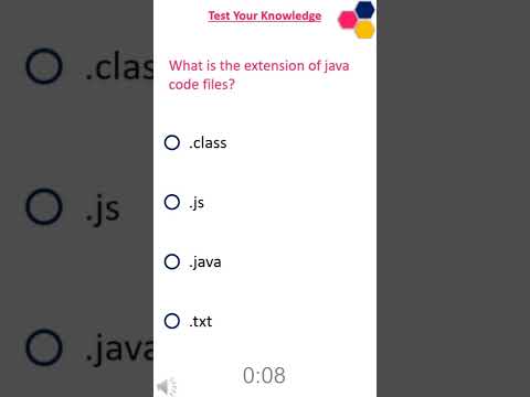 Extension of java code file