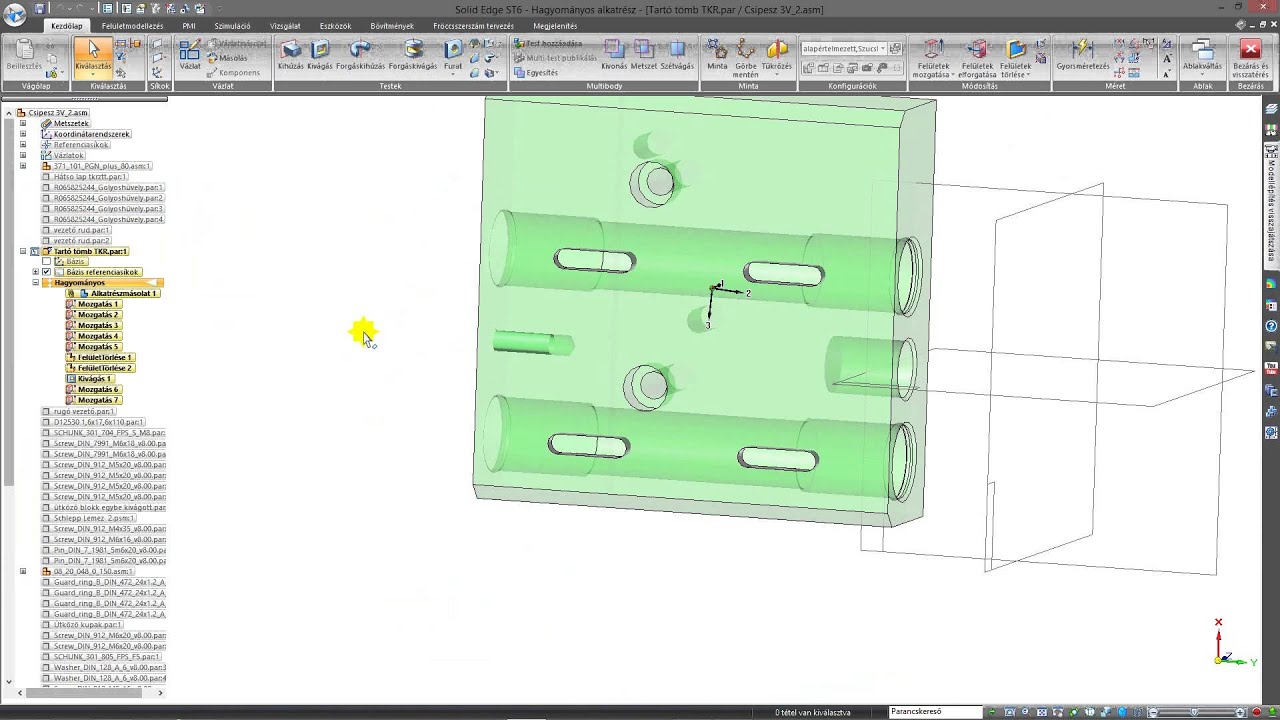 Solid Edge - Alt key shortcuts