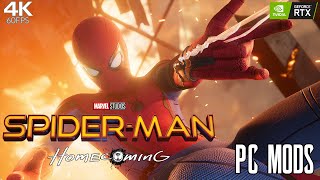 Marvel's Spider-Man Remastered PC - Homecoming Suit MOD SHOWCASE 4K ...