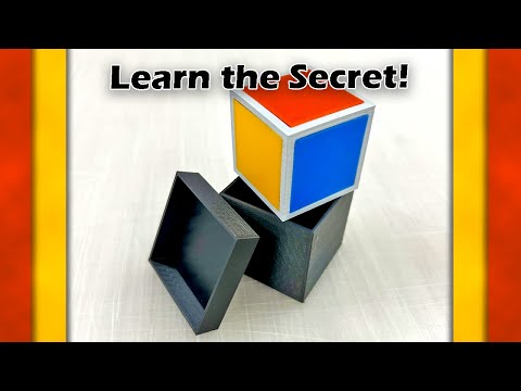 🎨 Color Cube Magic - Mind Reading Trick・Free 3D File for ・Cults