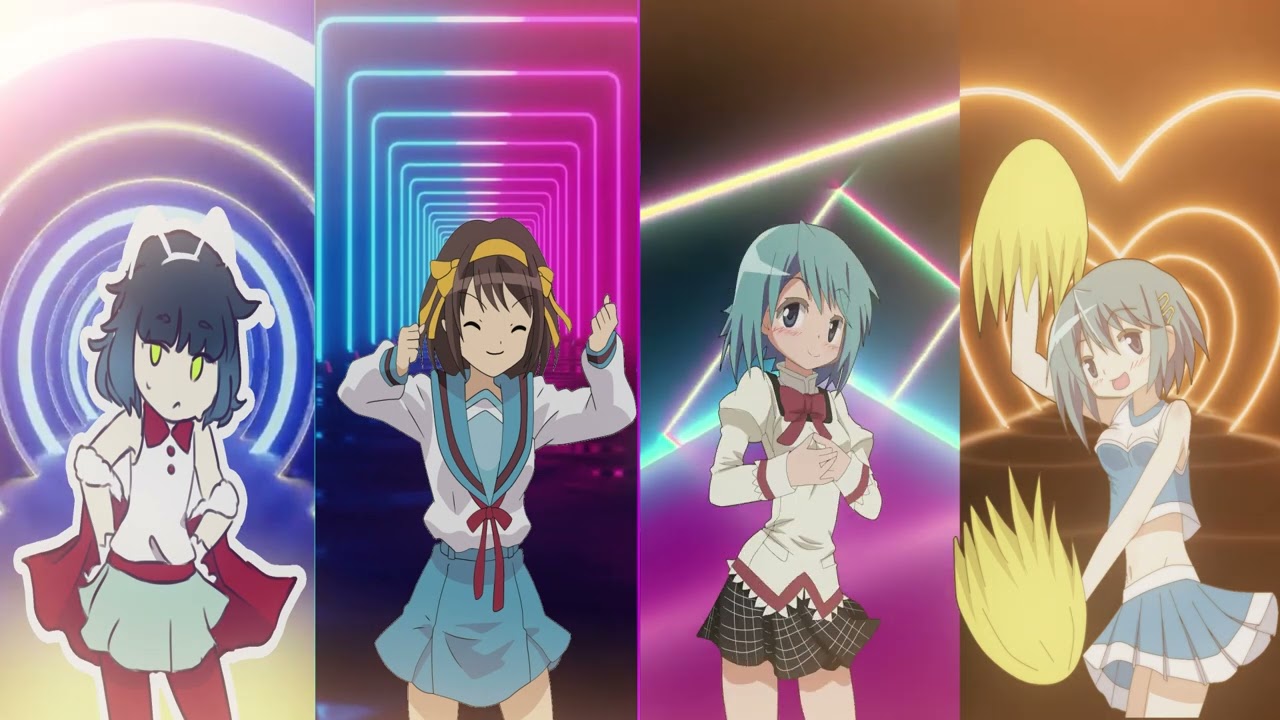 Tiles Hop: EDM Rush - dancing ANIME girls!!!