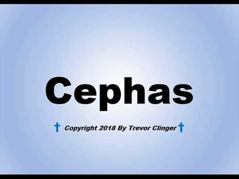 How To Pronounce Cephas