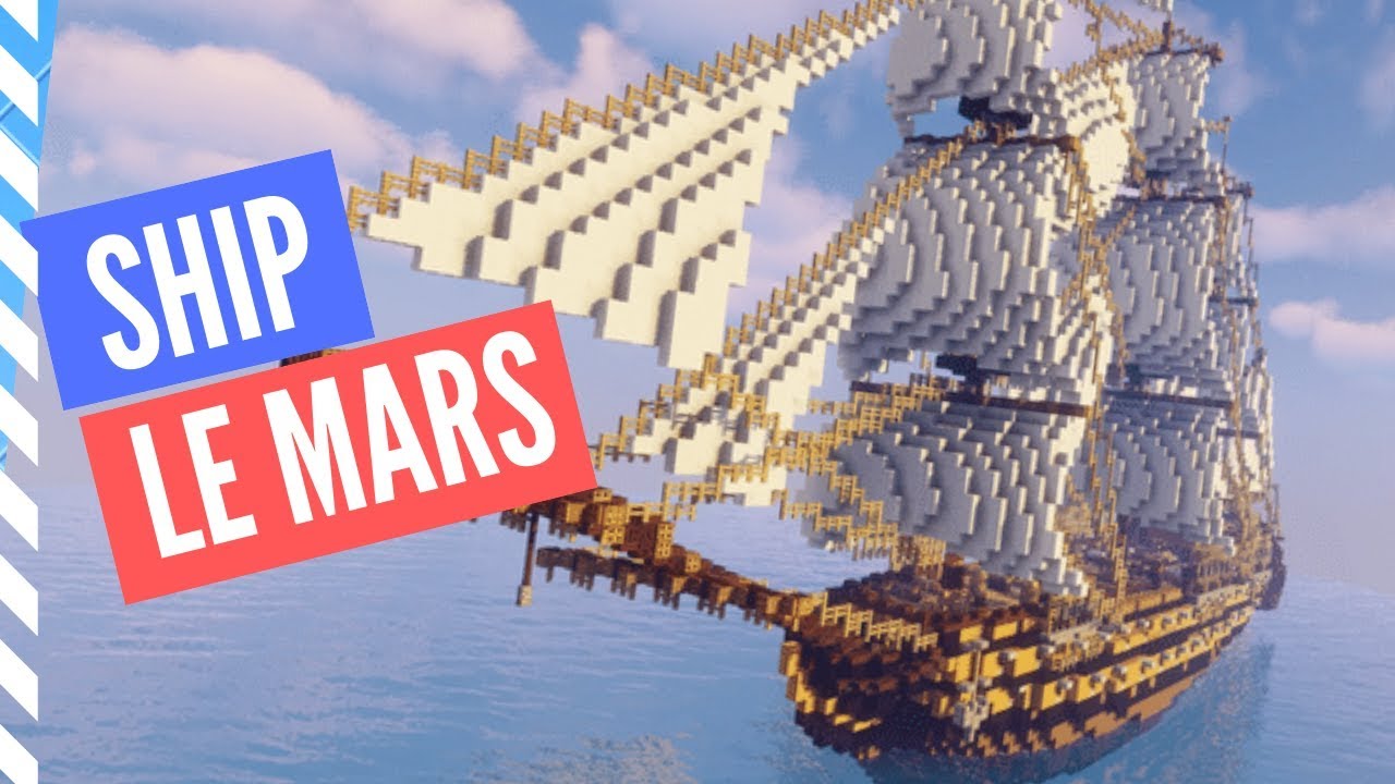 Minecraft Ship of the line 