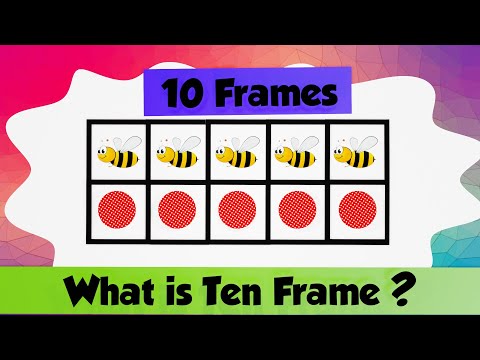 Ten Frames for Kindergarten | Adding, Counting and Subtracting Using Ten Frames | 10 frames