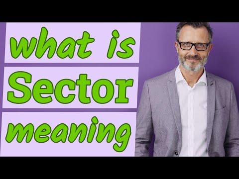 Sector | Meaning of sector 📖 📖