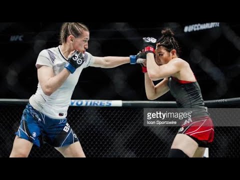 #ufccharlotte MANDY BÖHM DEFEATS JI YEON KIM!