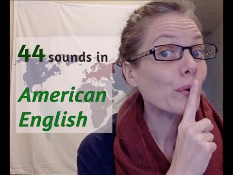 44 Letter Sounds in AMERICAN English