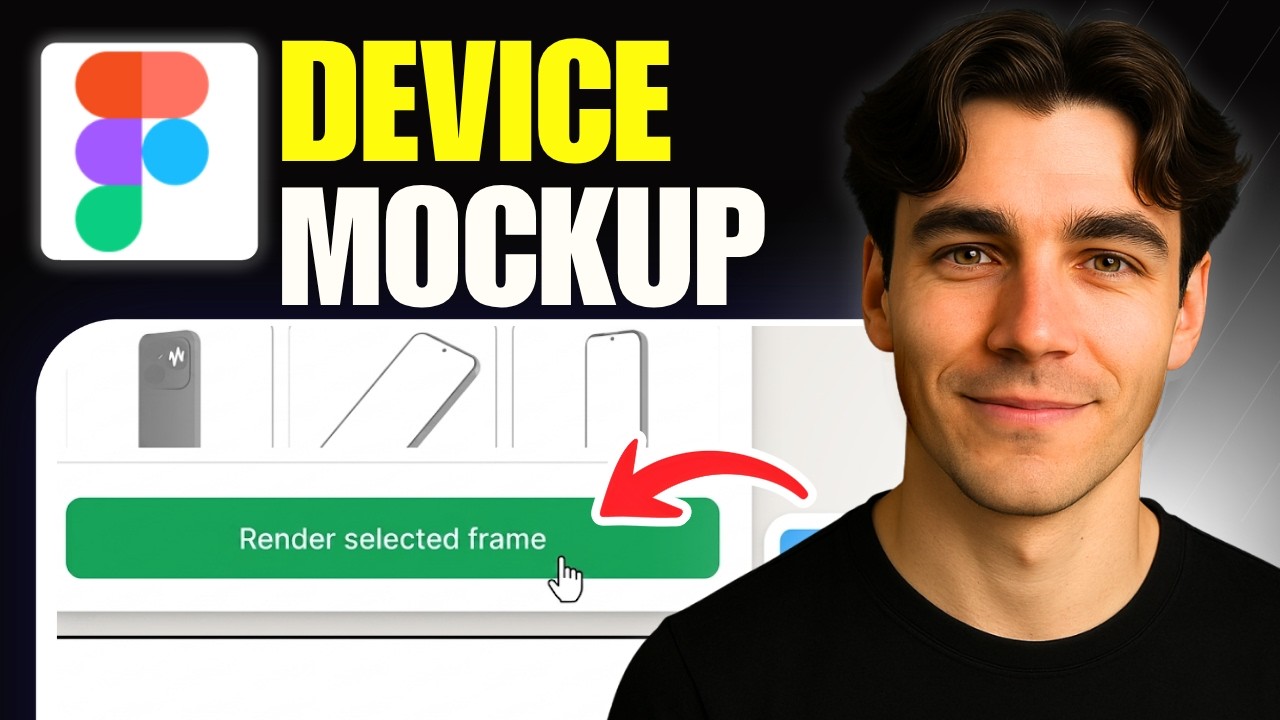 How To Add Figma Frames To A Device Mockup (Tutorial 2026)