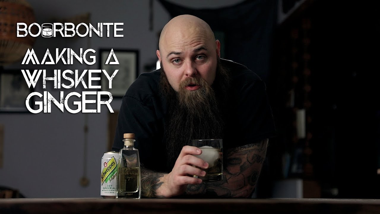 Making a WHISKEY GINGER
