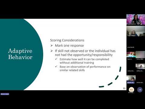 ICAP Training 2: Adaptive Behavior
