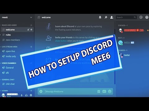 How To Setup A Discord Server! rules to agree MEE6