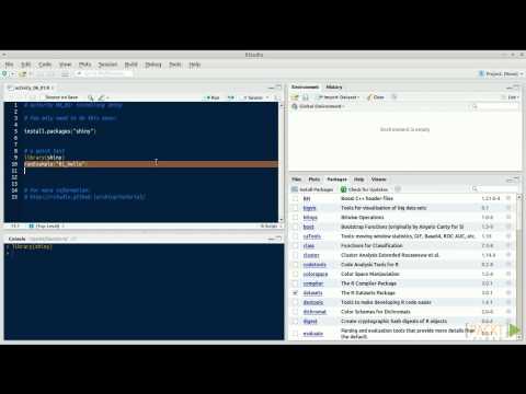 Learn Creating Interactive Web Pages with Shiny | packtpub com - Mind Luster