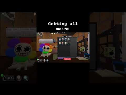 Getting all mains in Dandy's World #dandysworld #roblox #dandyworld