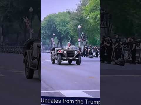 The “MUTT” God is blessing America. The parade is wonderful thank you Jesus, thank you, Trump🇺🇸