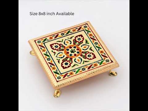 Shcraft Design - Manufacturer of INDIAN Puja Chowki, Choki Bajot Bajoth ...
