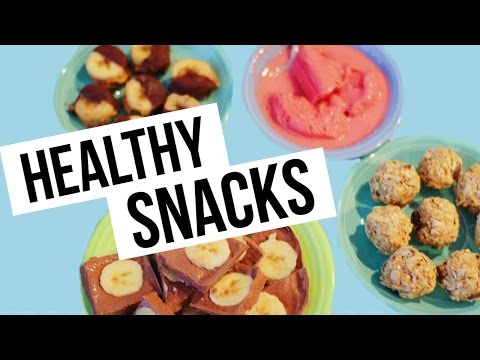 4 HEALTHY SPRING SNACK RECIPES