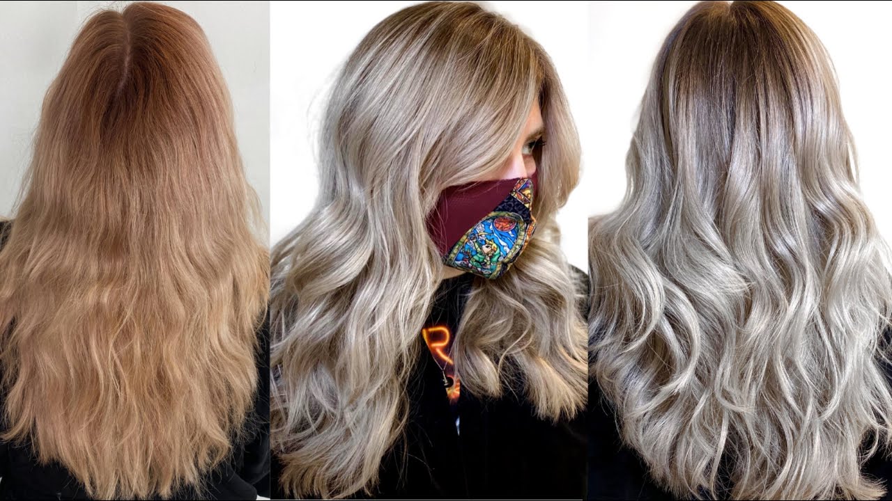 SMOKEY PLATINUM BLONDE | Lived-In Hair Color Tutorial | Redken Shades EQ | Daniella Benita