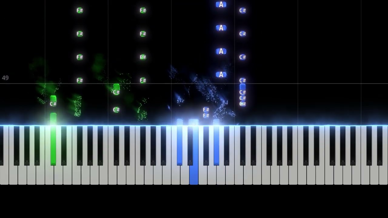 Halo - Samurai Jay, Vito Salamanca [PIANO TUTORIAL]