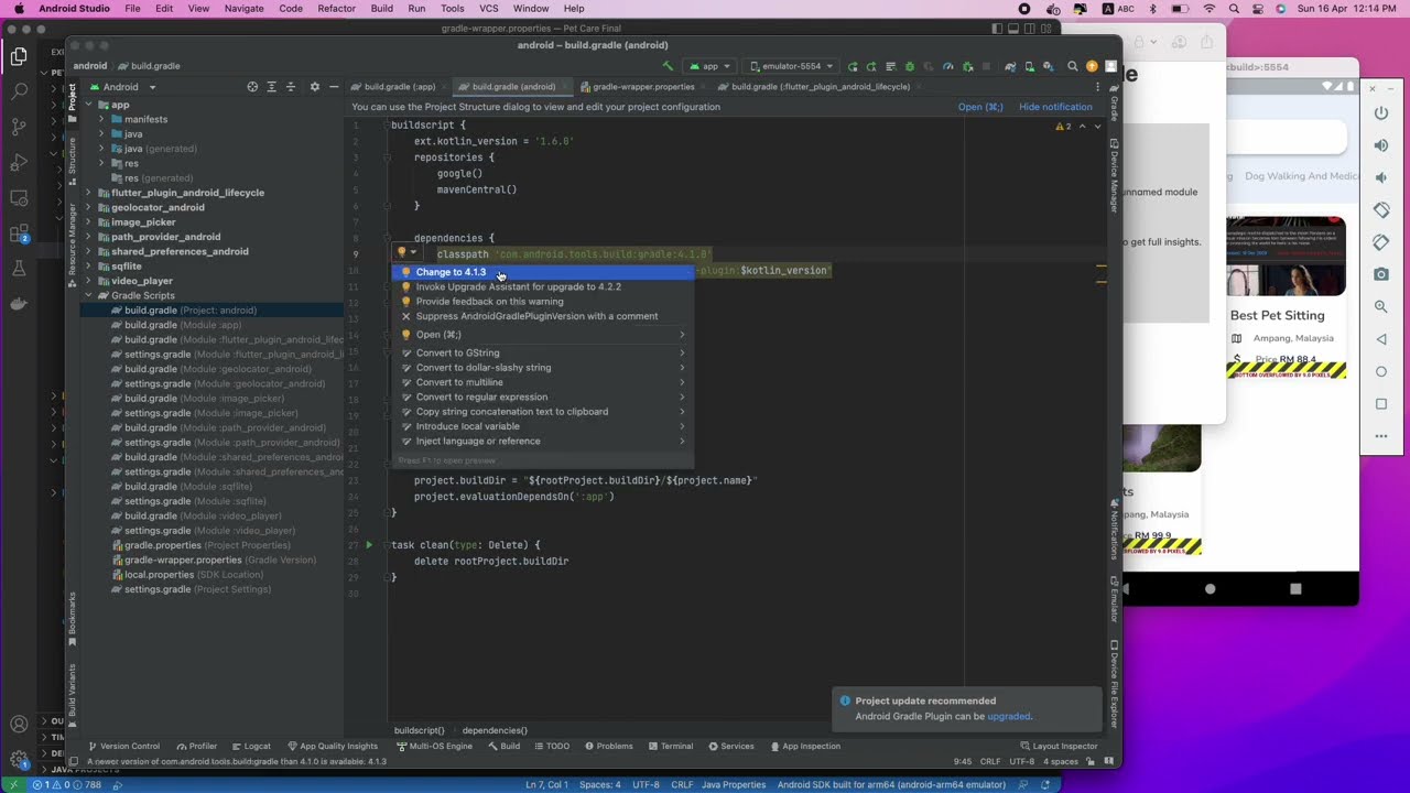 Fix Android Error: Unable to Make Field Private Final java.lang.String java.io.File.path Accessible
