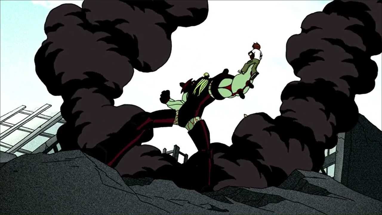 Vilgax meets Ben for the first time