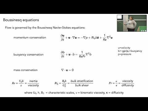 ADIW01 | Dr. Alexis Kaminski | Layering in stratified flows