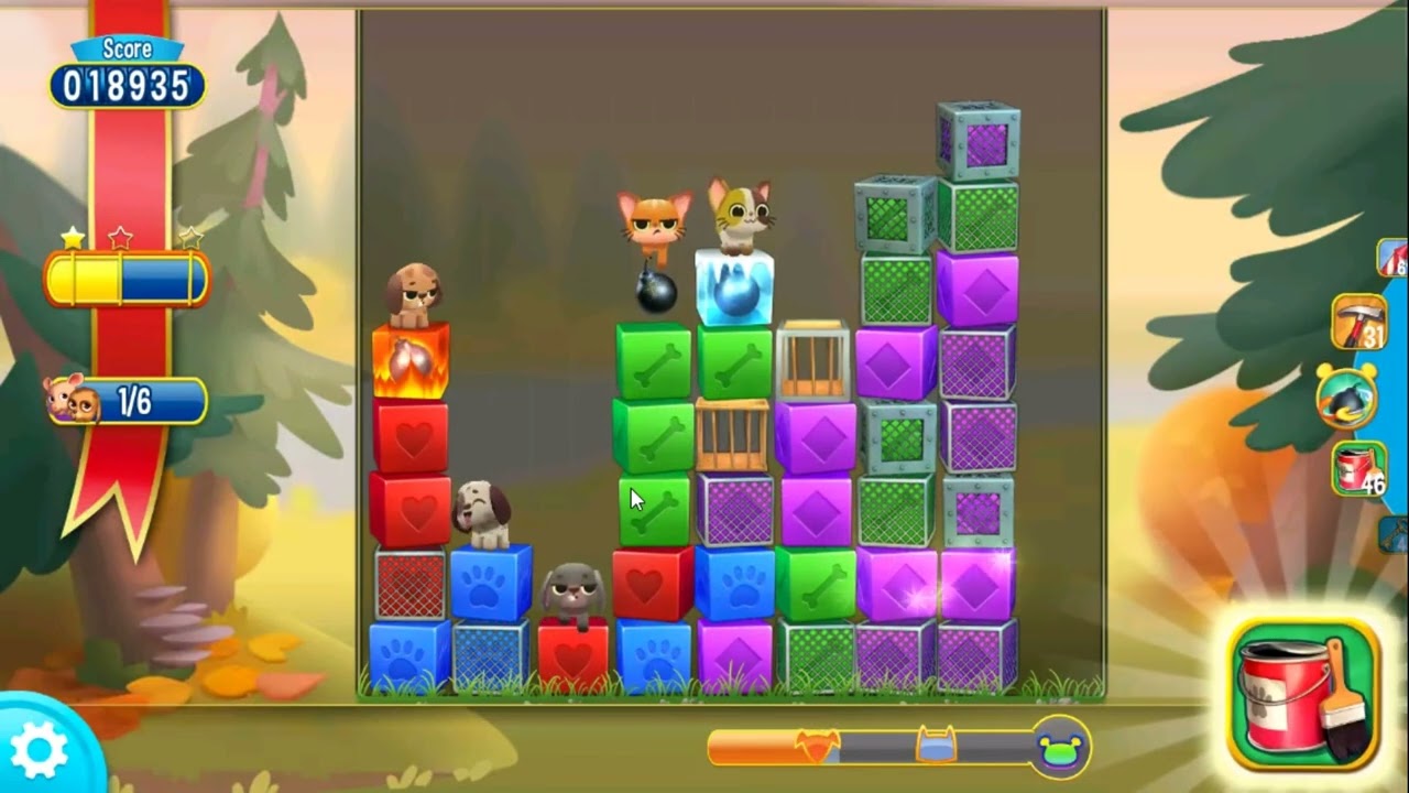 Pet Rescue Saga Level 5673 - NO BOOSTERS | SKILLGAMING ✔️