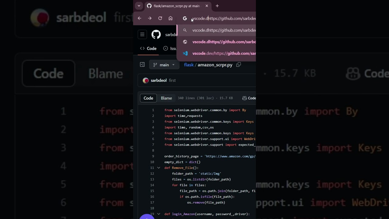 how to open github repo in vscode