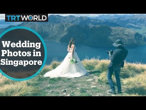 Epic pre-wedding photo industry goes international in Singapore