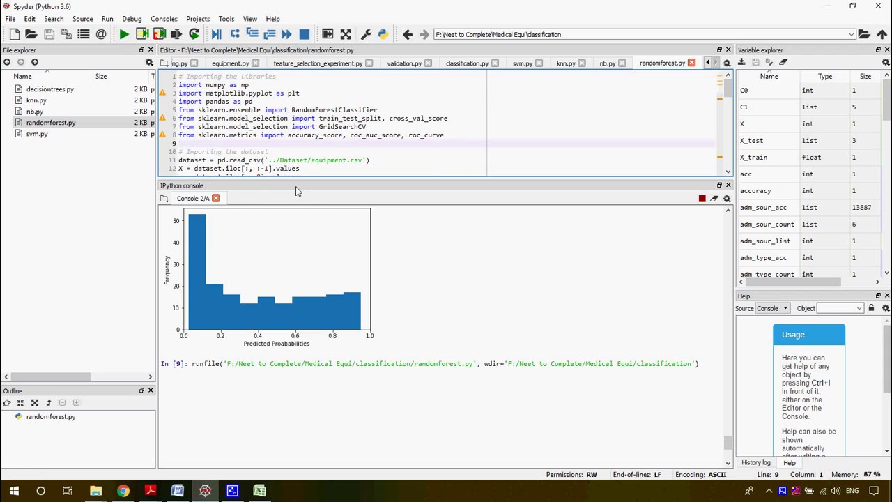 Medical Equipment Maintenance in Python - OKOK PROJECTS- Final Year ...
