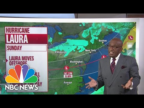 Tornadoes, Tropical Force Winds Expected As Hurricane Laura Moves After Landfall | NBC News