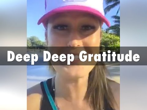 Deep deep gratitude ...