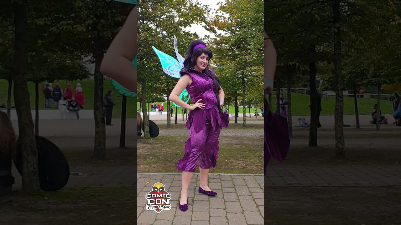 Vidia Tinkerbell Cosplay Comic Con #Shorts