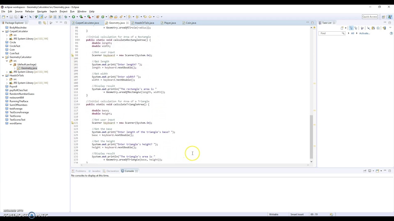 Chapter 6 Programming Projects