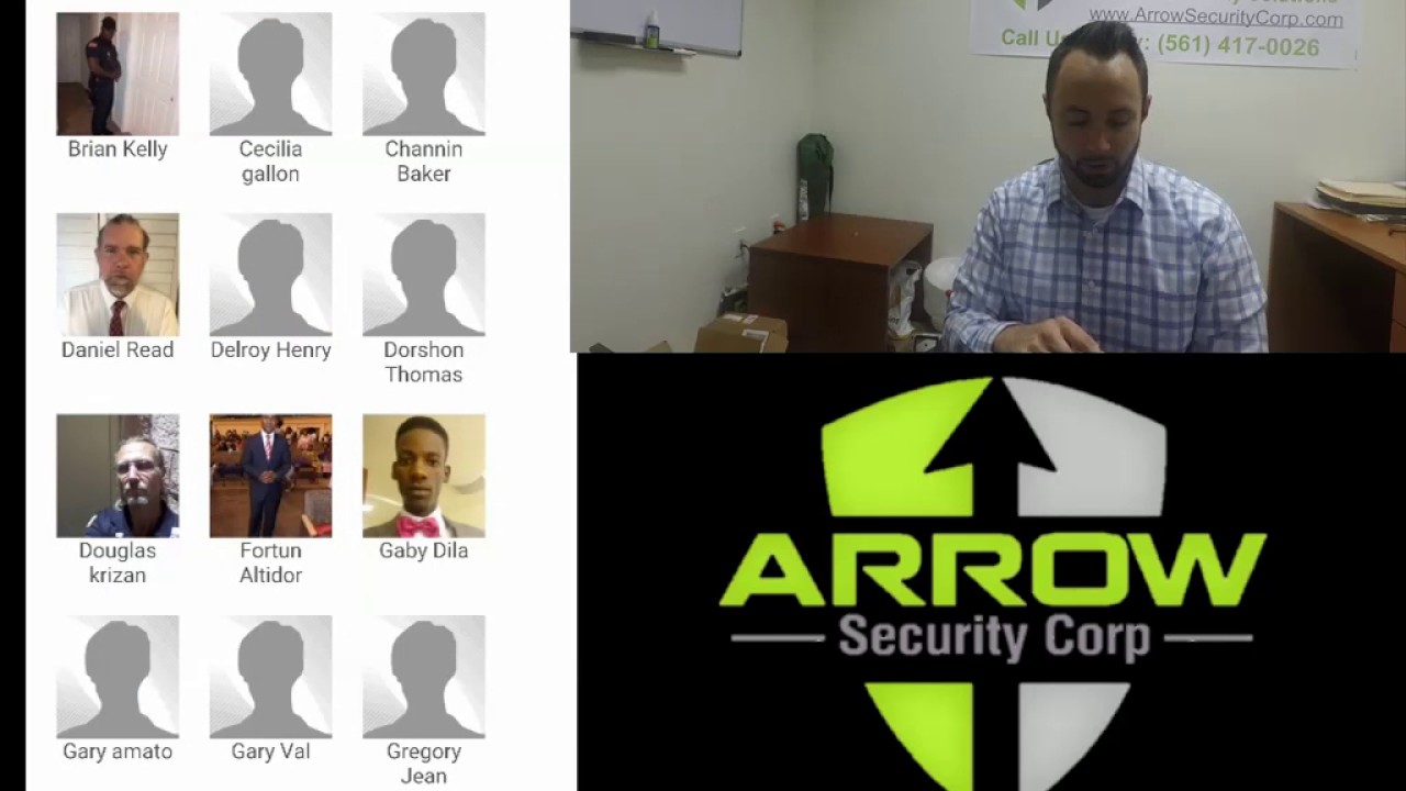 Arrow Security Corp Shiftplanning Tutorial