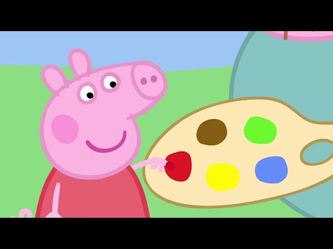 Peppa Pig - Colors & Numbers tappabl…: English ESL video lessons