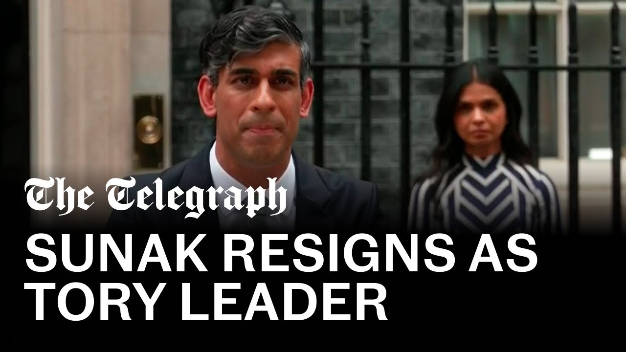 Watch: Rishi Sunak's resignation as Prime Minister speech in full