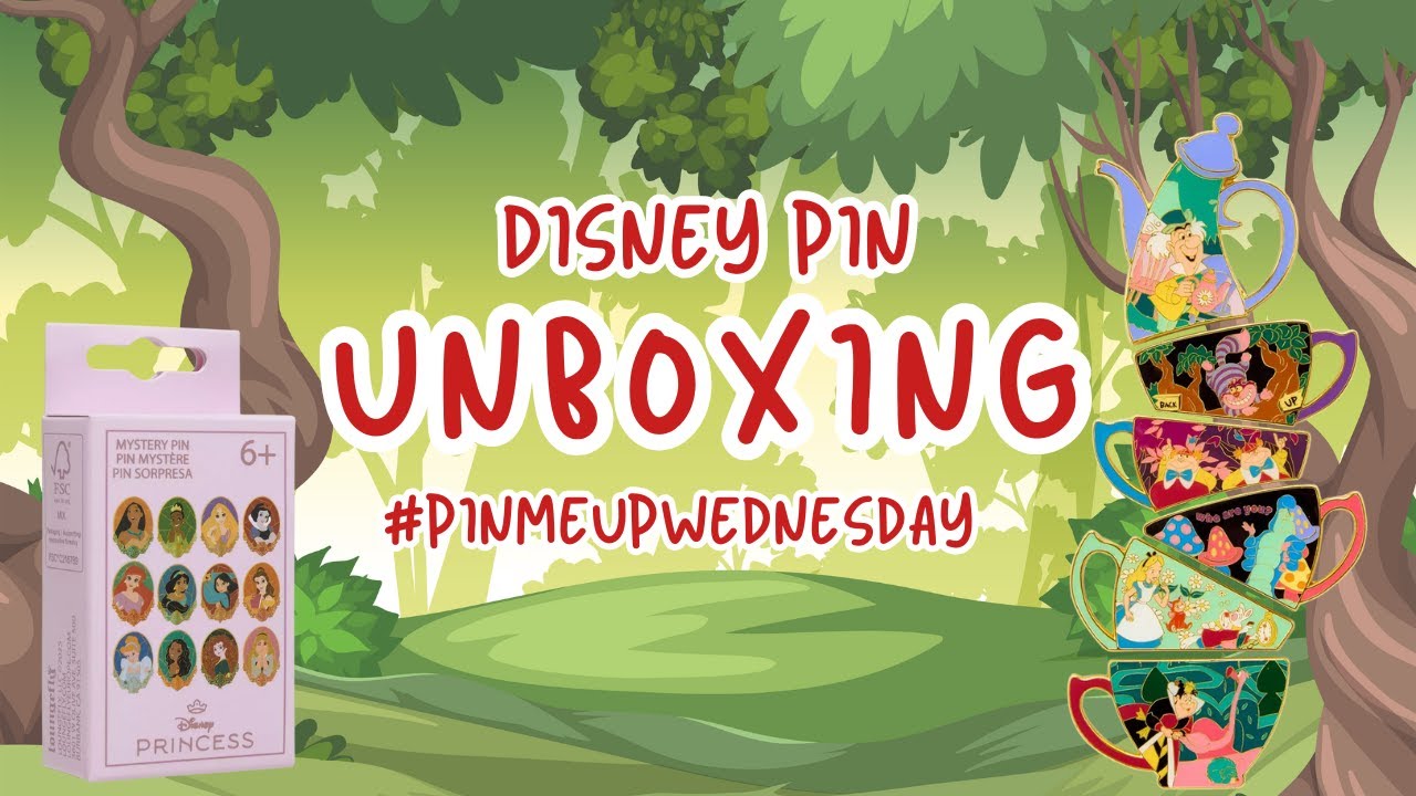 Box Lunch Mystery Pin Unboxing! #pinmeupwednesday