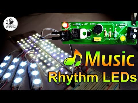 Simple Led Music Light Circuit Diagram Circuit Diagram