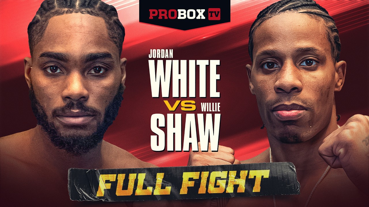 Jordan White vs Willie Shaw | FULL FIGHT | ProBox TV