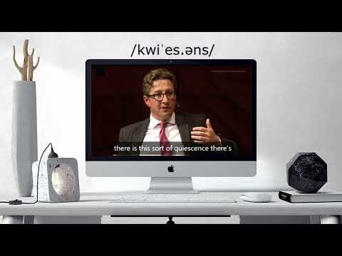 How to pronounce Quiescence in English | British English and American English pronunciation