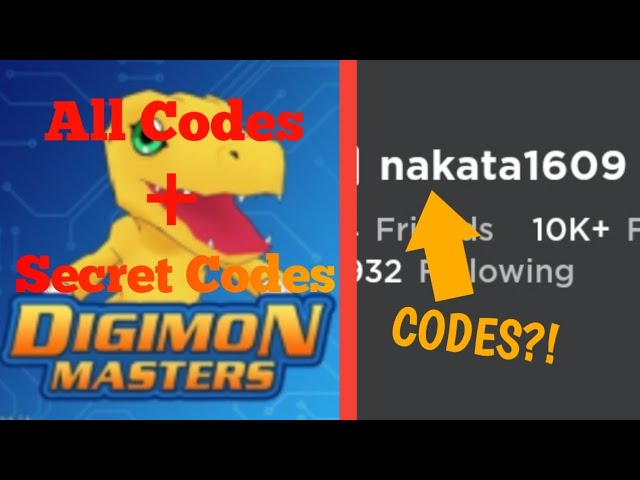 Roblox Digimon Masters codes (May 2022): Free coins and diamonds
