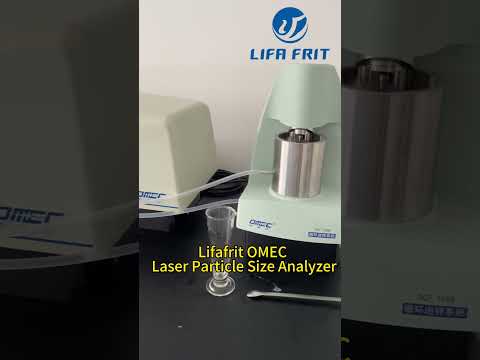 Lifafrit OMEC Laser Particle Size Analyzer #vitreousenamel#lifafrit #lab #factory #machine #lifa