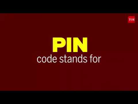 How the PIN CODE of a place is decided