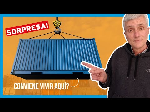 🟥 Casas con CONTENEDORES Marítimos: ¿Conviene vivir en un Container?