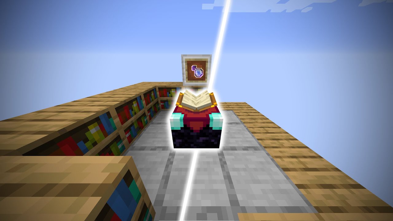 Minecraft - Adjustable Enchanting Table [Tutorial] All plateforms and versions*