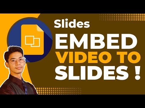 How to Embed a Video Into Google Slides